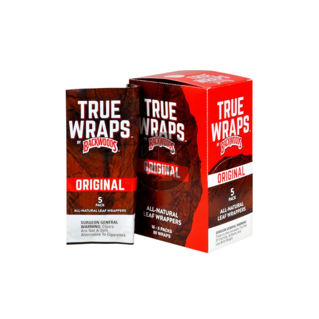 Backwoods True Wraps – Assorted Flavors - 16ct — Multiline Online