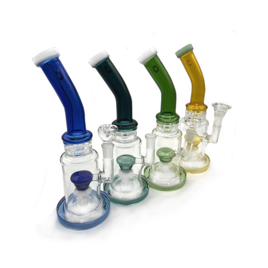 10" Colored Perc Water Pipe - Assorted Colors — Multiline Online