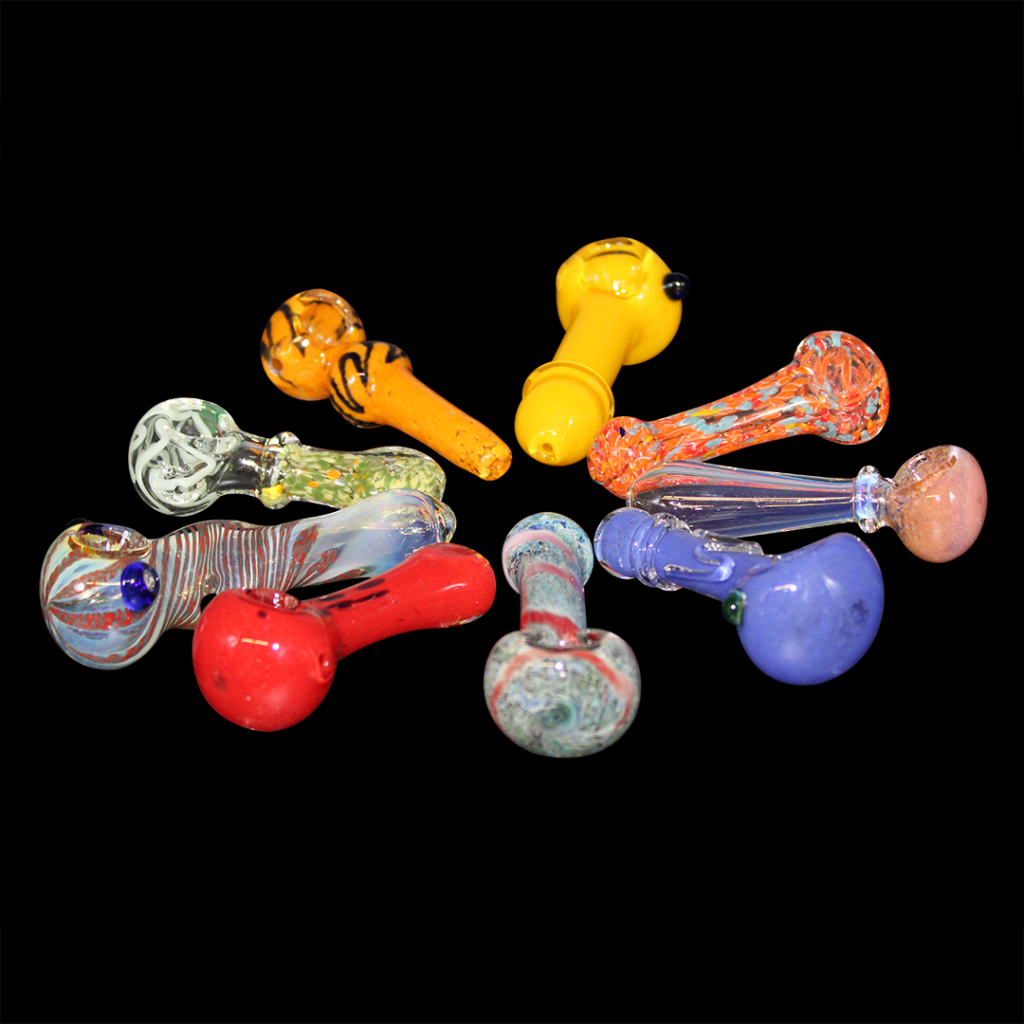 3.5" - 4.75" Glass Hand Pipes - Assorted Styles — Multiline Online